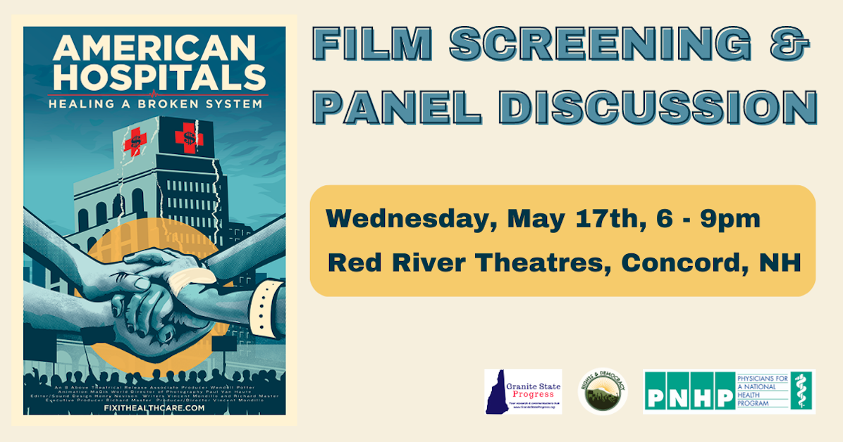 American Hospitals: Healing A Broken System - Film Screening & Panel Discussion · Mobilize